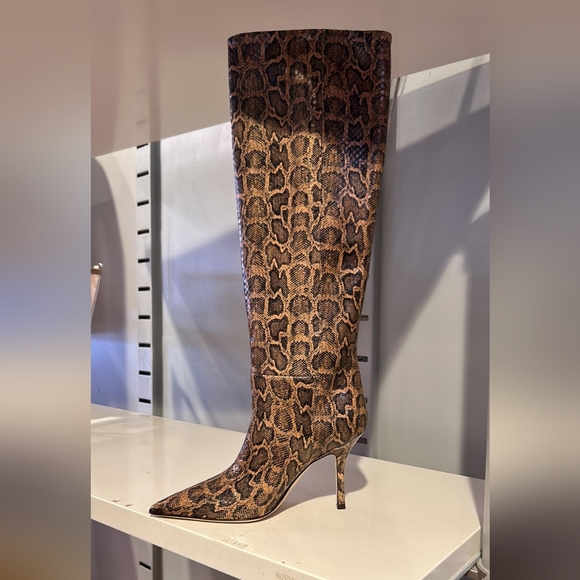 Paris Texas | Shoes | Nib 895 Paris Texas Mama Python Boots | Poshmark